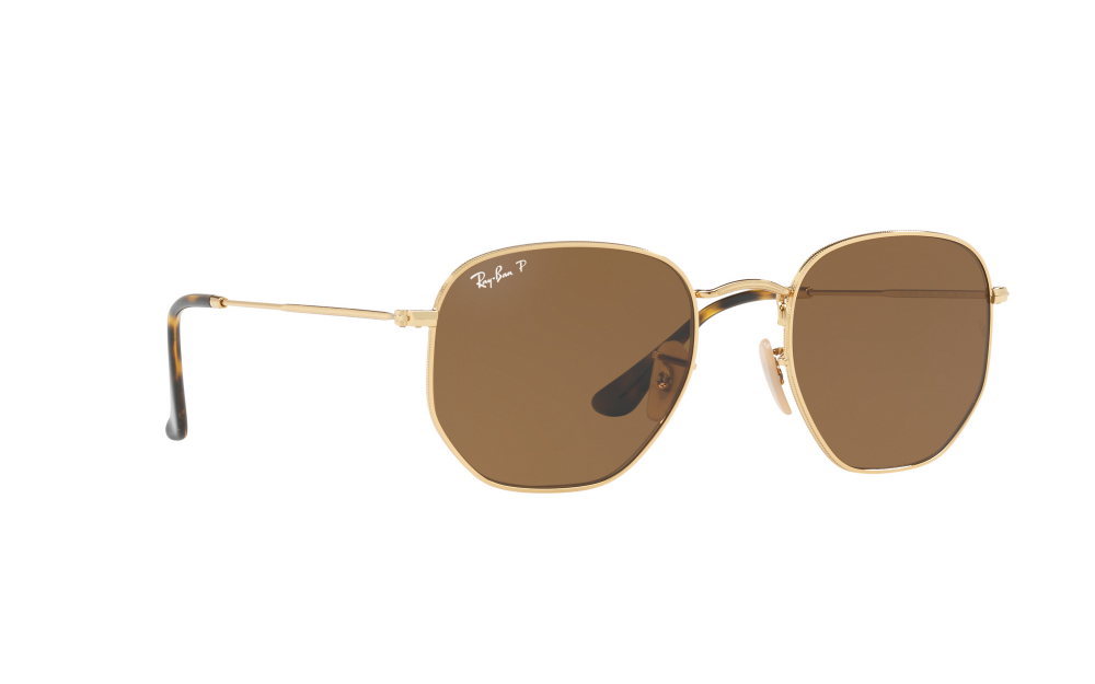 Ray-Ban Hexagonal RB3548N 001/57 51 Sunglasses | Shade Station