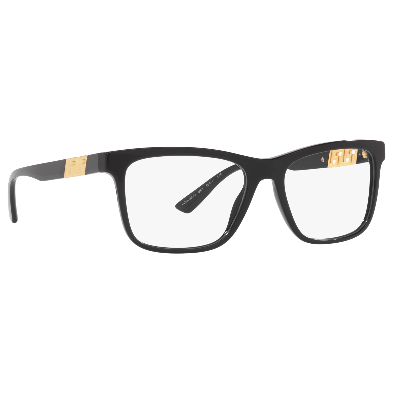 Versace VE3319 GB1 55 Prescription Glasses | Shade Station