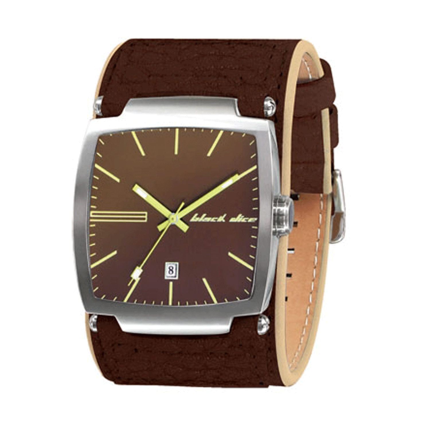 Black Dice Flow Leather BD-002-02 Watch | Shade Station