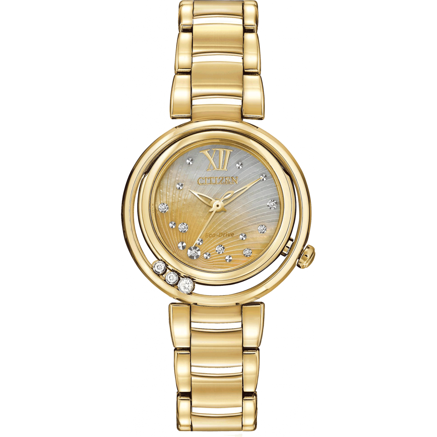 Citizen Sunrise Diamond Eco-Drive EM0322-53Y Watch | Shade Station