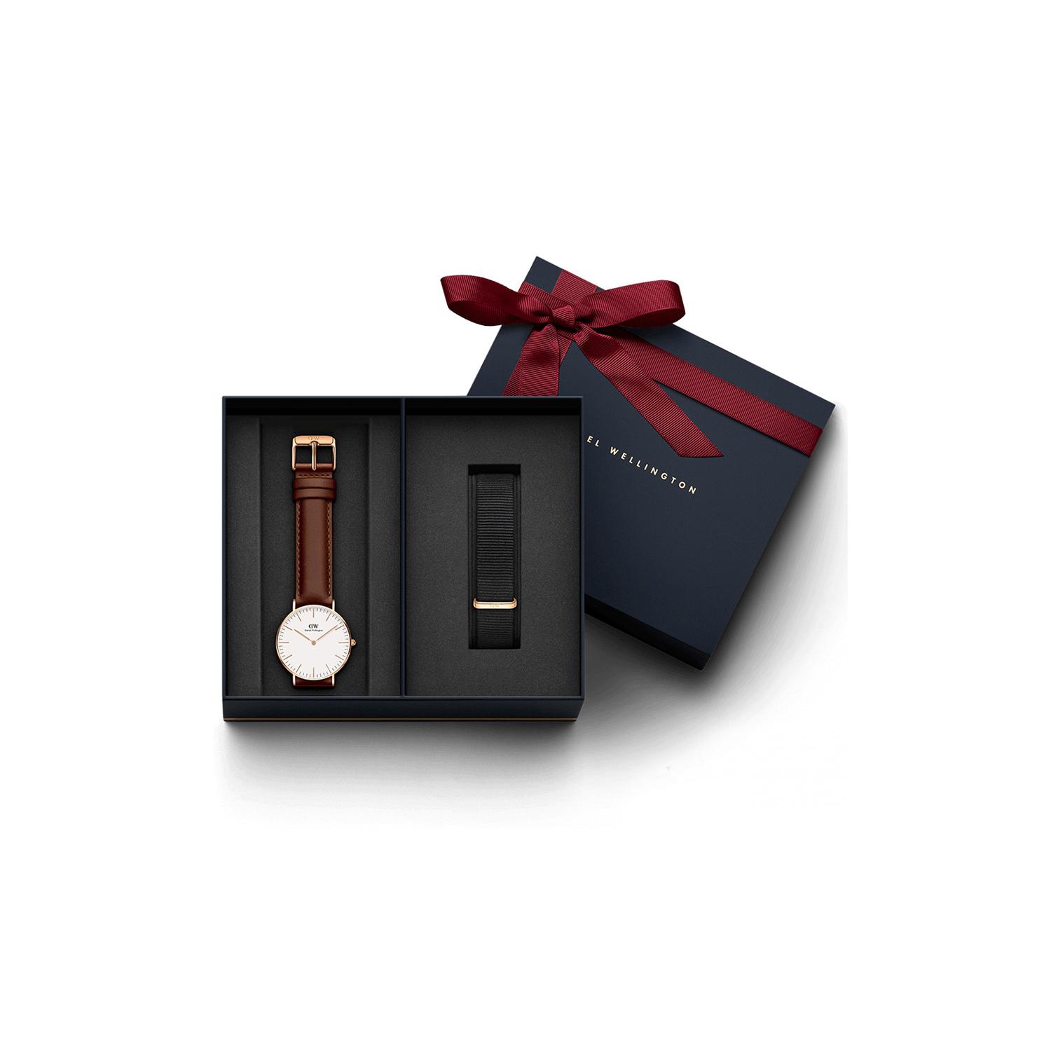 Daniel Wellington Classic St Mawes Gift Set DW00500366 Watch | Shade ...