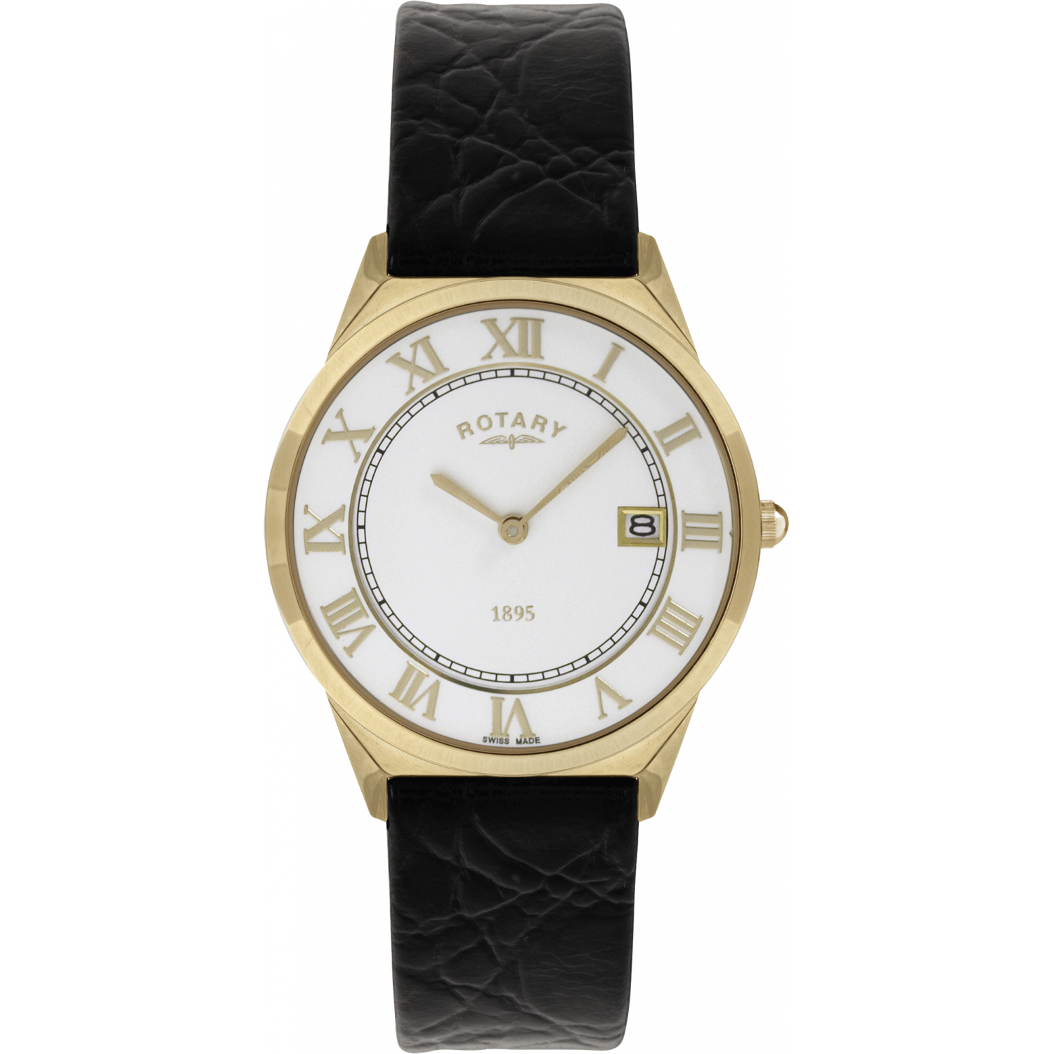 Rotary Gold Plate Straps GS08003/01 Watch | Shade Station