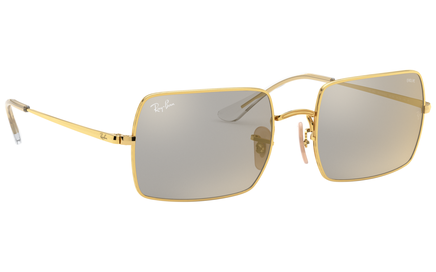 Ray-Ban Rectangle RB1969 001/B3 54 Sunglasses | Shade Station
