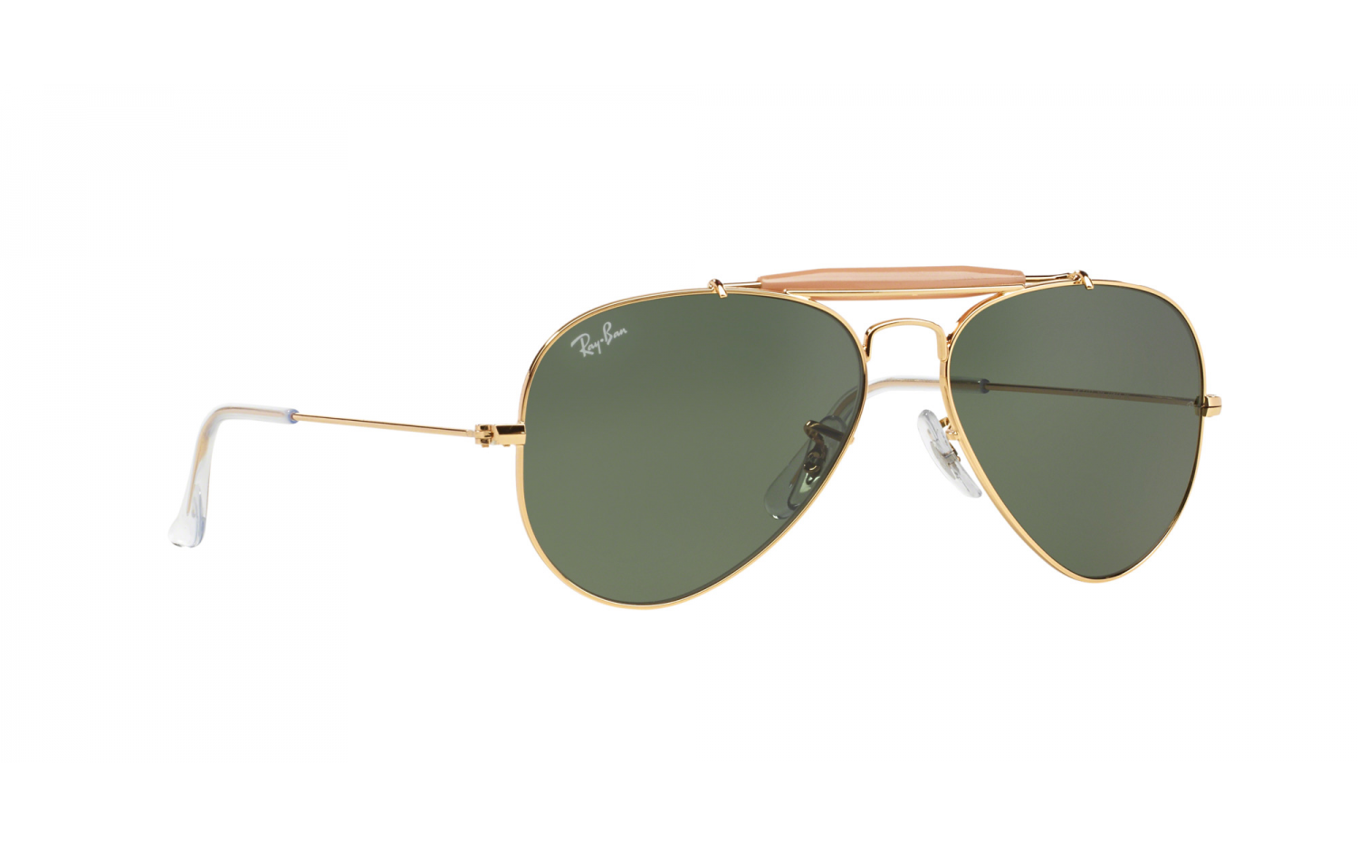 Ray-Ban Outdoorsman II RB3407 001 58 Sunglasses | Shade Station