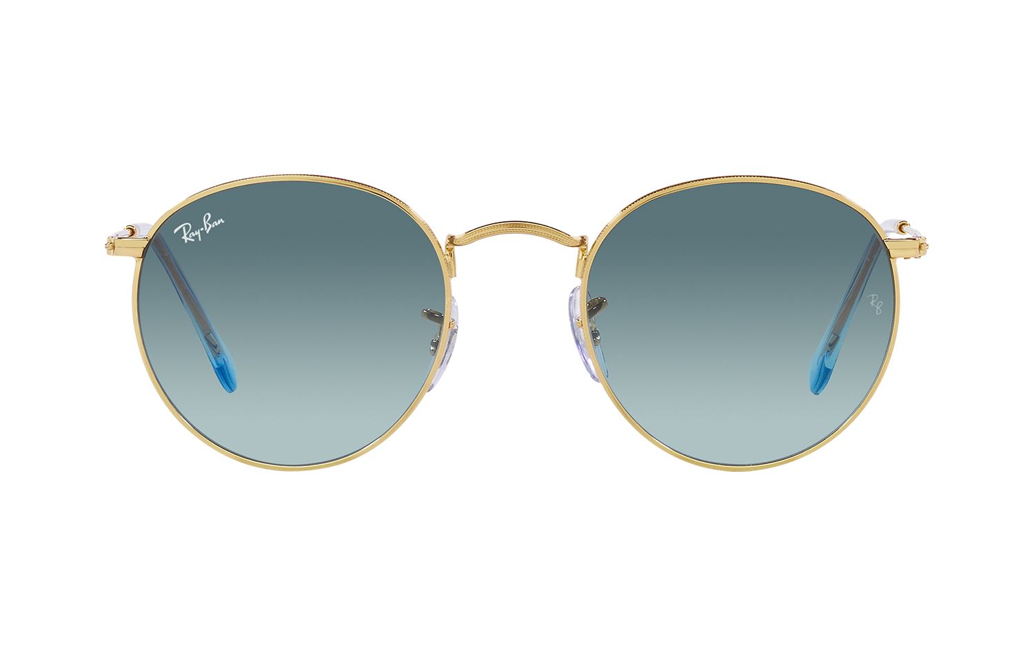 Ray-Ban Round Metal RB3447 001/3M 47 Sunglasses | Shade Station