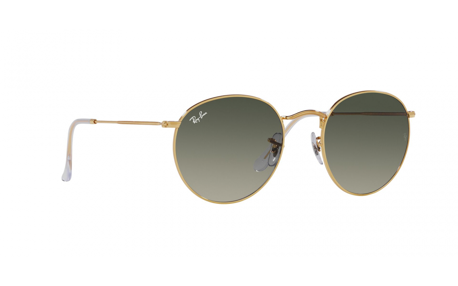 Ray-Ban Round Metal RB3447 001/71 50 Sunglasses | Shade Station
