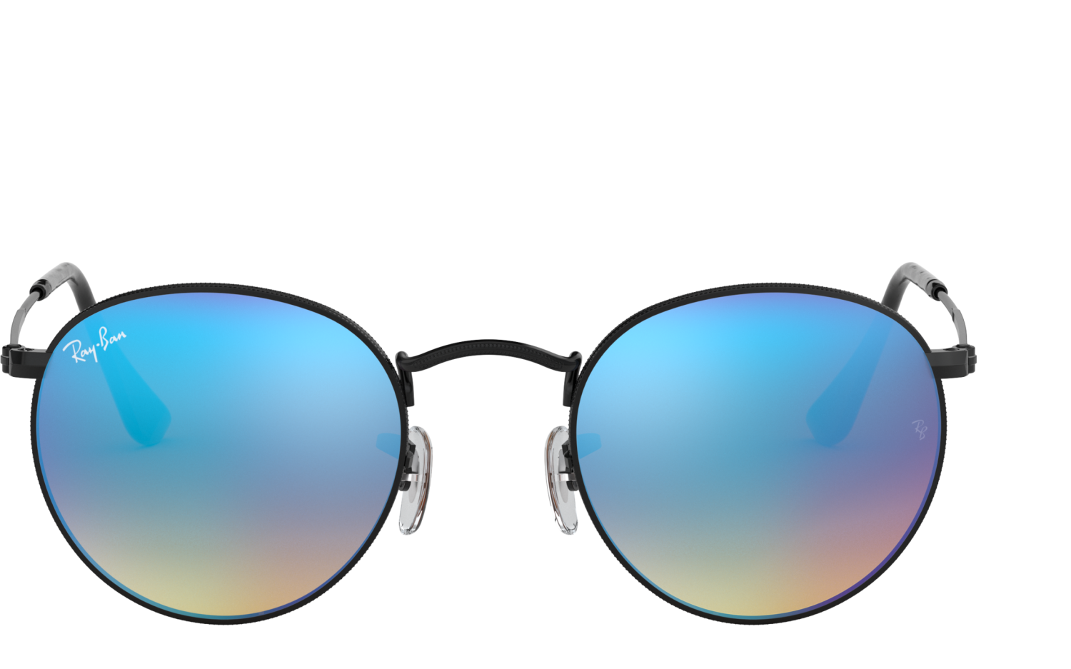 Ray-Ban Round Metal RB3447 002/4O 53 Sunglasses | Shade Station