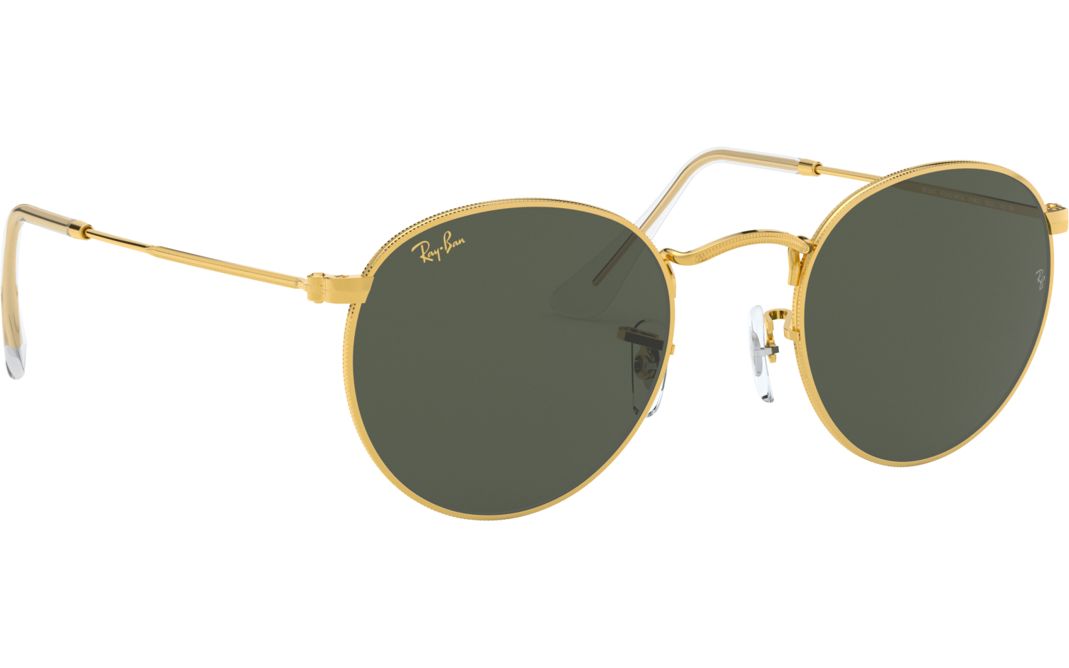 Ray-Ban Round Metal RB3447 919631 50 Sunglasses | Shade Station