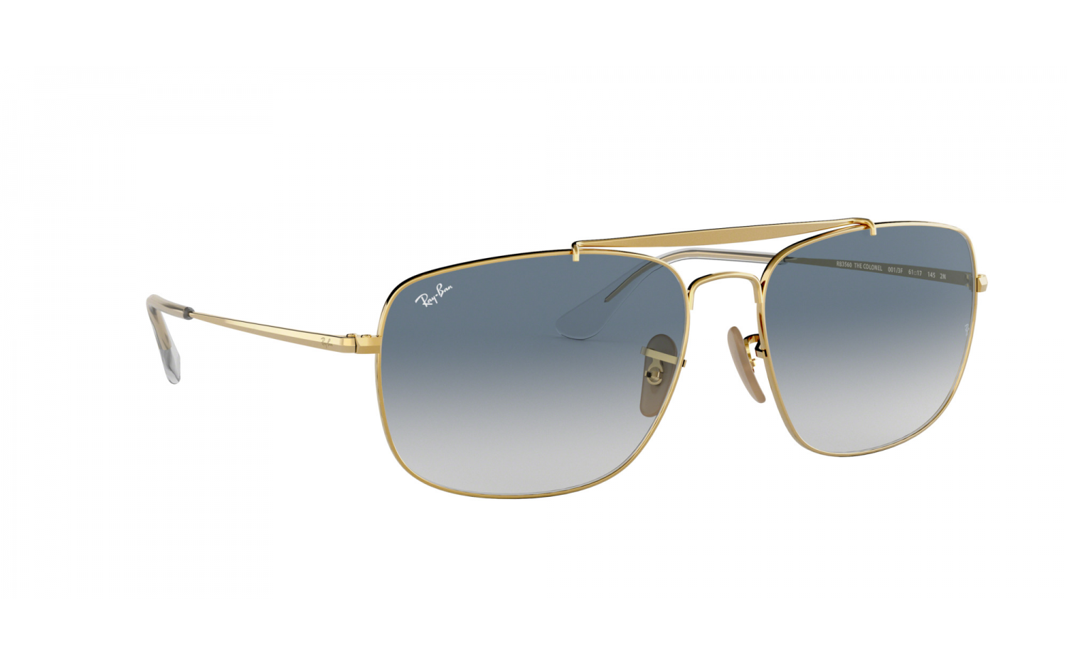 Ray-Ban The Colonel RB3560 001/3F 61 Sunglasses | Shade Station