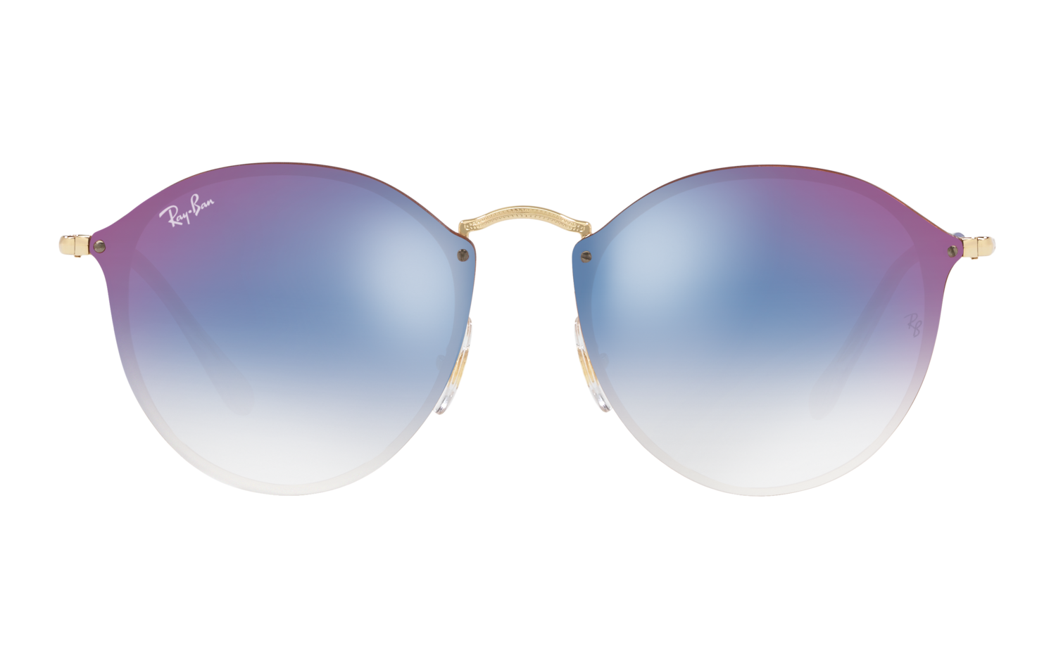 Ray-Ban Blaze Round RB3574N 001/X0 59 Sunglasses | Shade Station