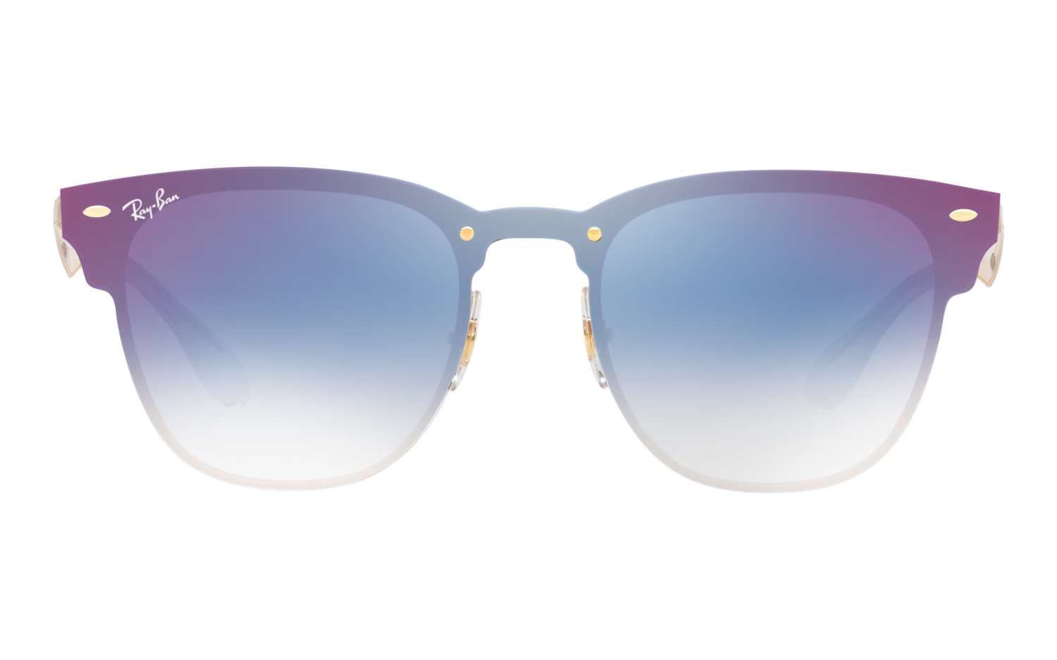 Ray-Ban Blaze Clubmaster RB3576N 043/X0 41 Sunglasses | Shade Station