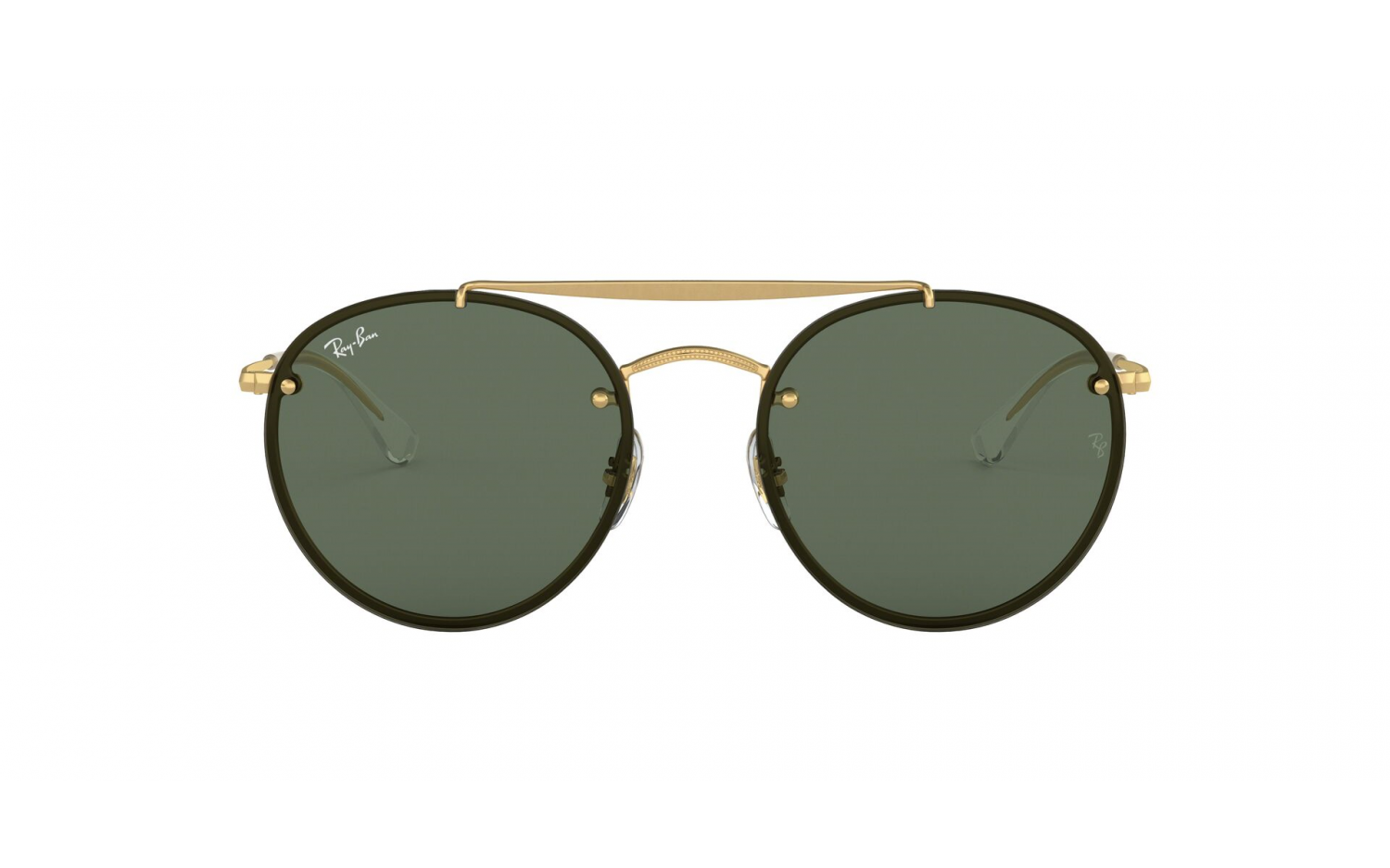 Ray-Ban Blaze Round Double Bridge RB3614N 914071 54 Sunglasses | Shade ...