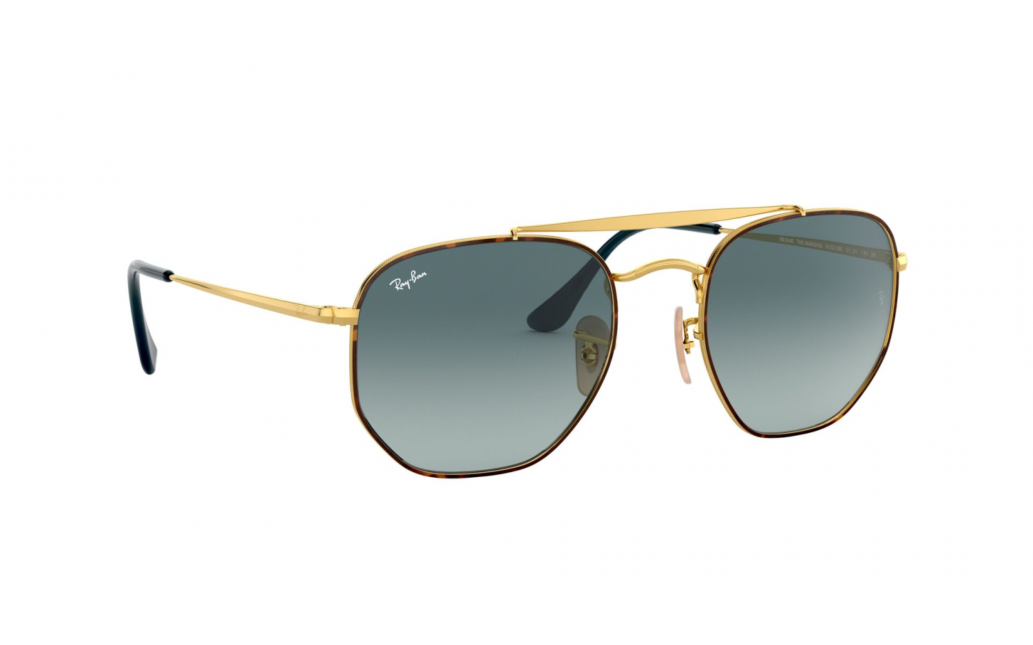 Ray-Ban The Marshal RB3648 91023M 54 Sunglasses | Shade Station