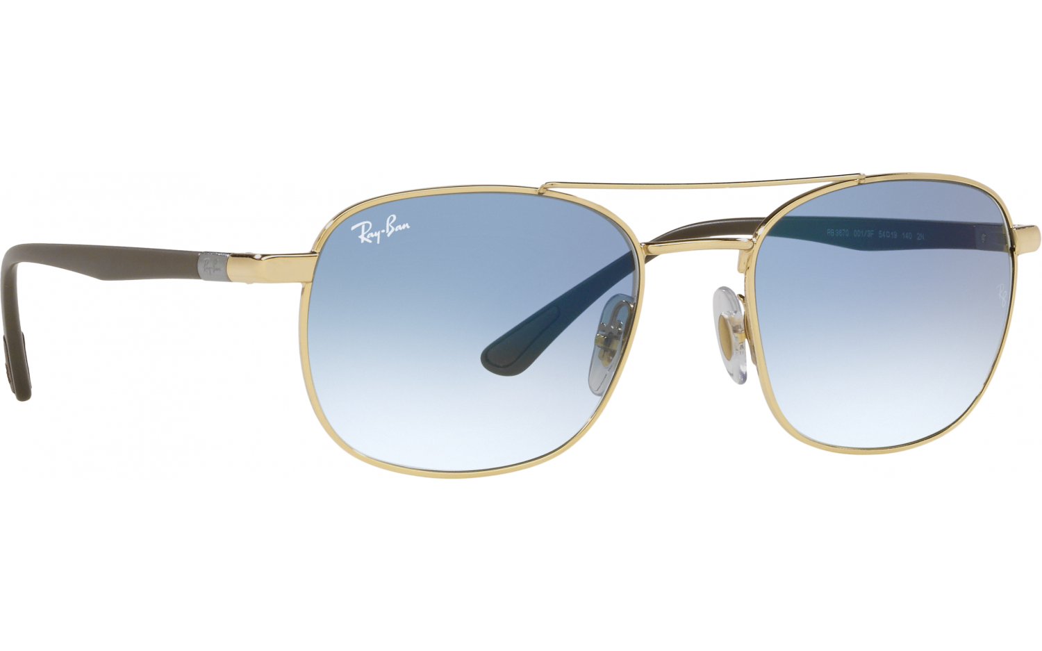 Ray-Ban RB3670 001/3F 54 Sunglasses | Shade Station