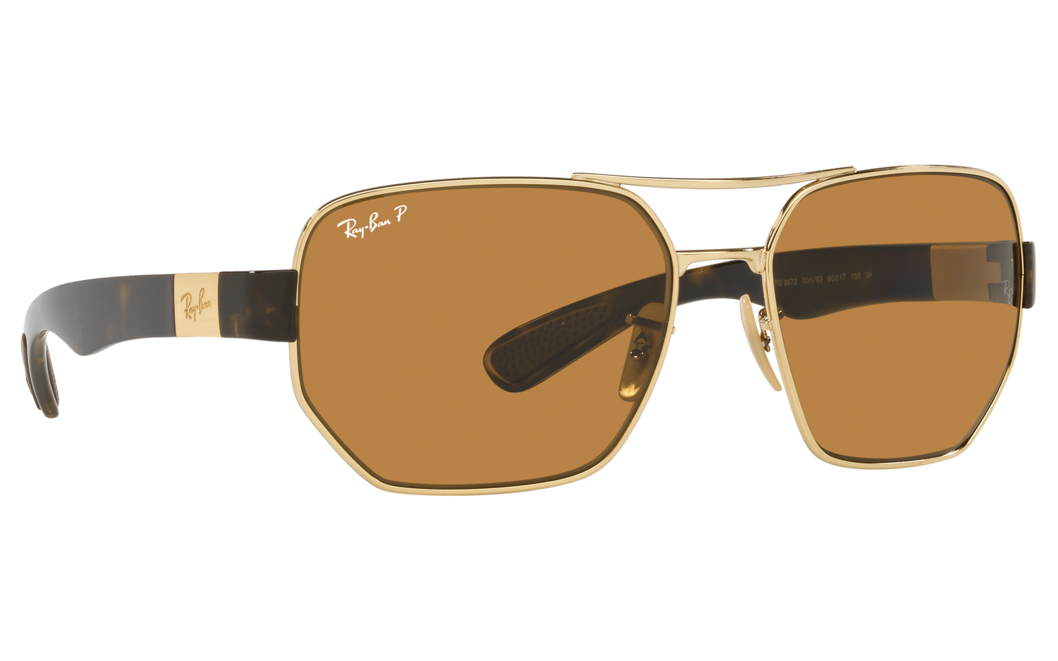 Ray-Ban RB3672 001/83 60 Sunglasses | Shade Station