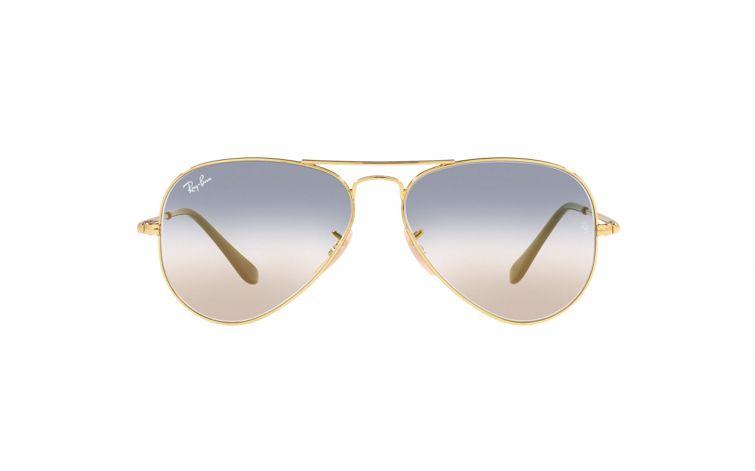 Ray-Ban Aviator Metal II RB3689 001/GD 58 Sunglasses | Shade Station