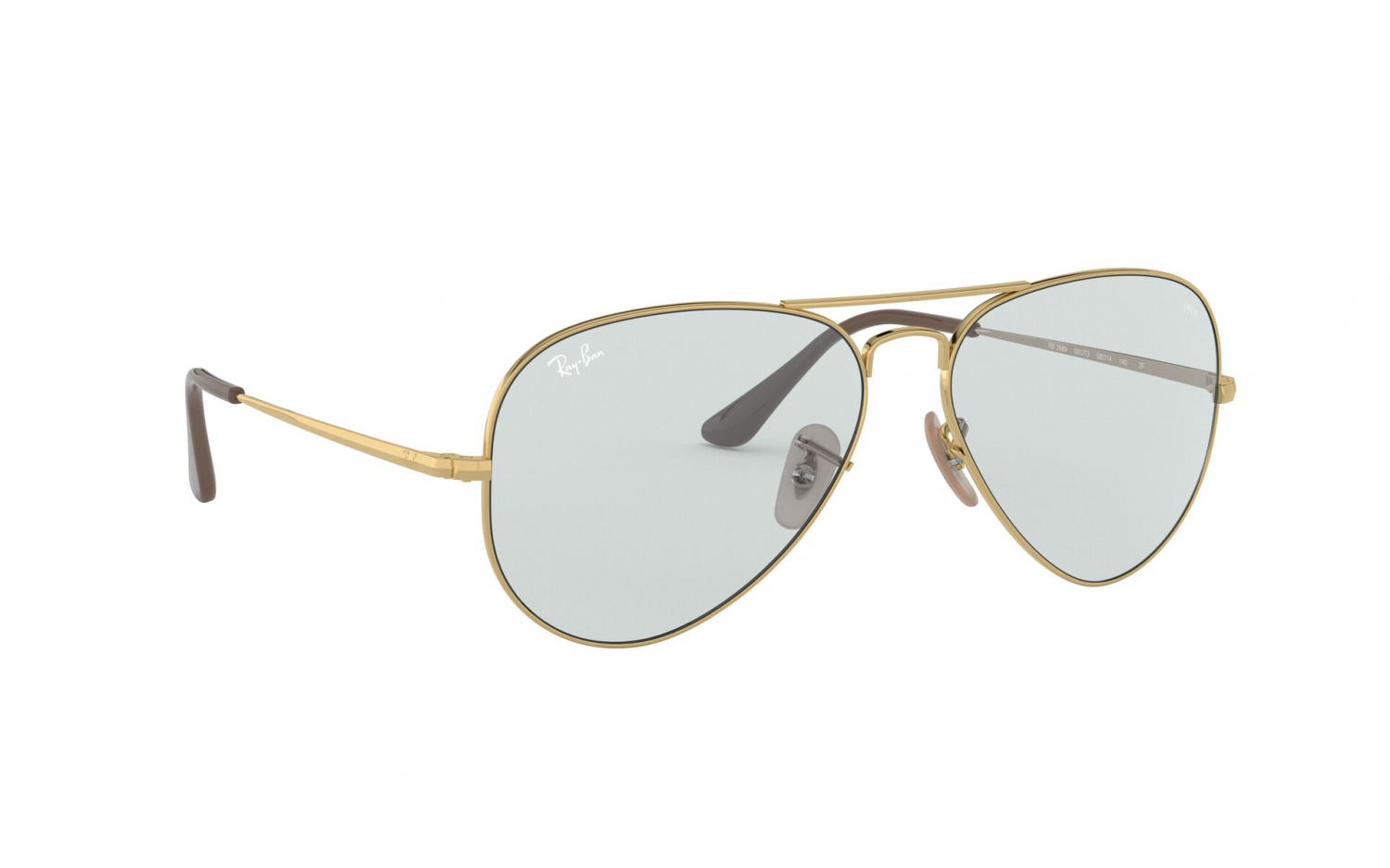 Ray-Ban RB3689 001/T3 58 Sunglasses | Shade Station