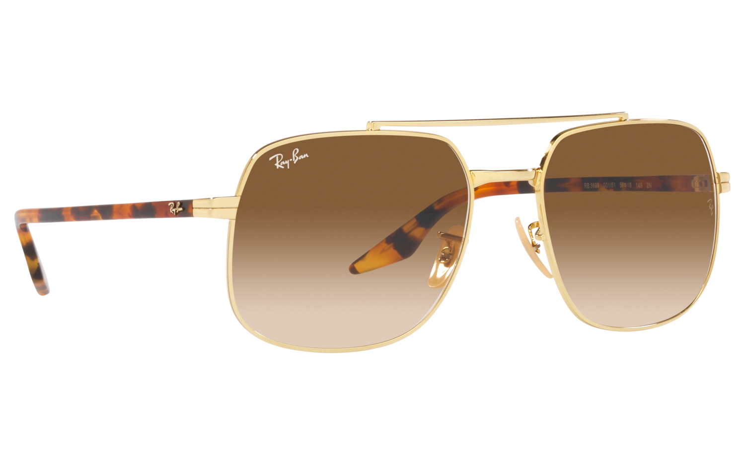 Ray-Ban RB3699 001/51 56 Sunglasses | Shade Station