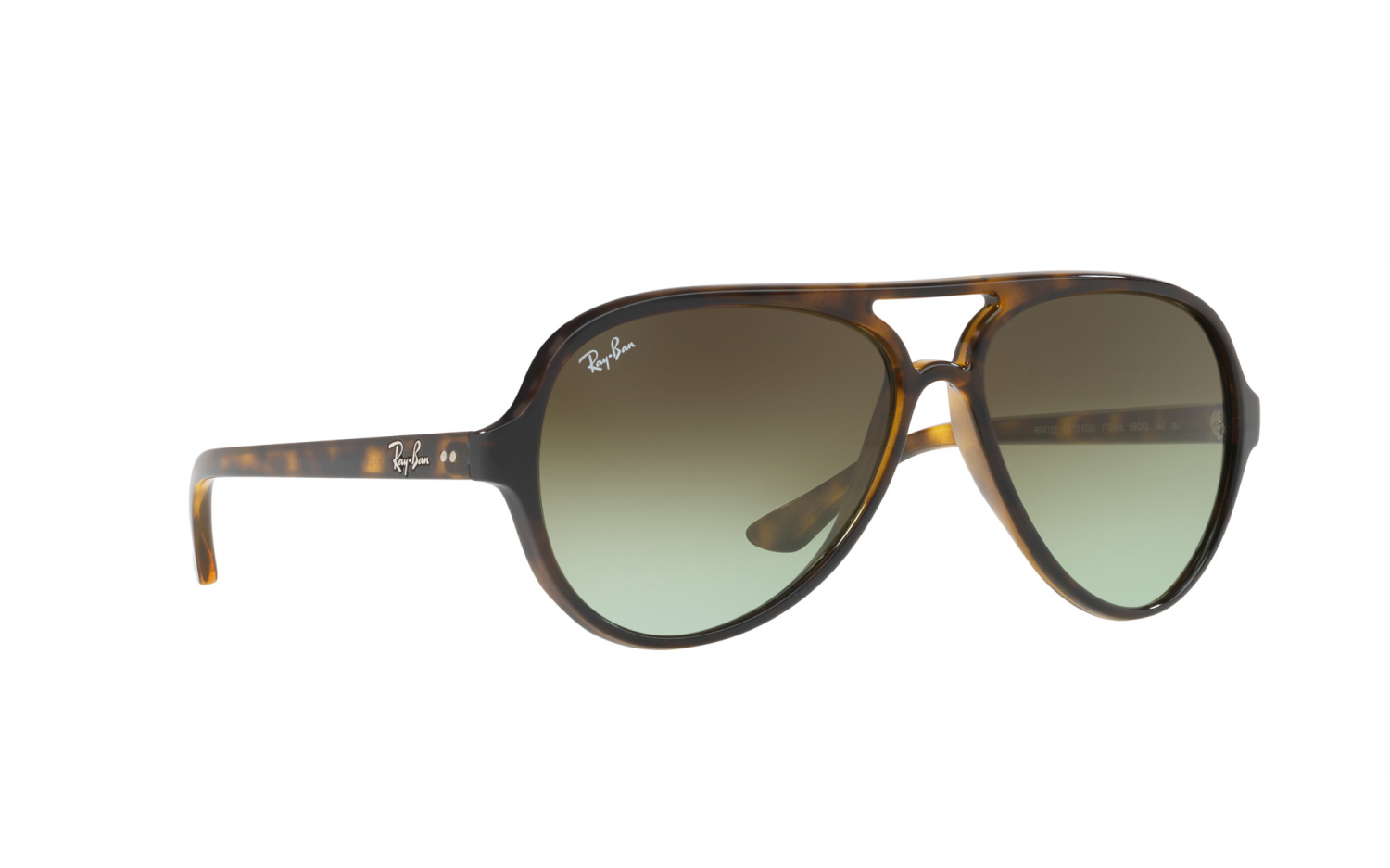 Ray-Ban Cats 5000 RB4125 710/A6 59 Sunglasses | Shade Station