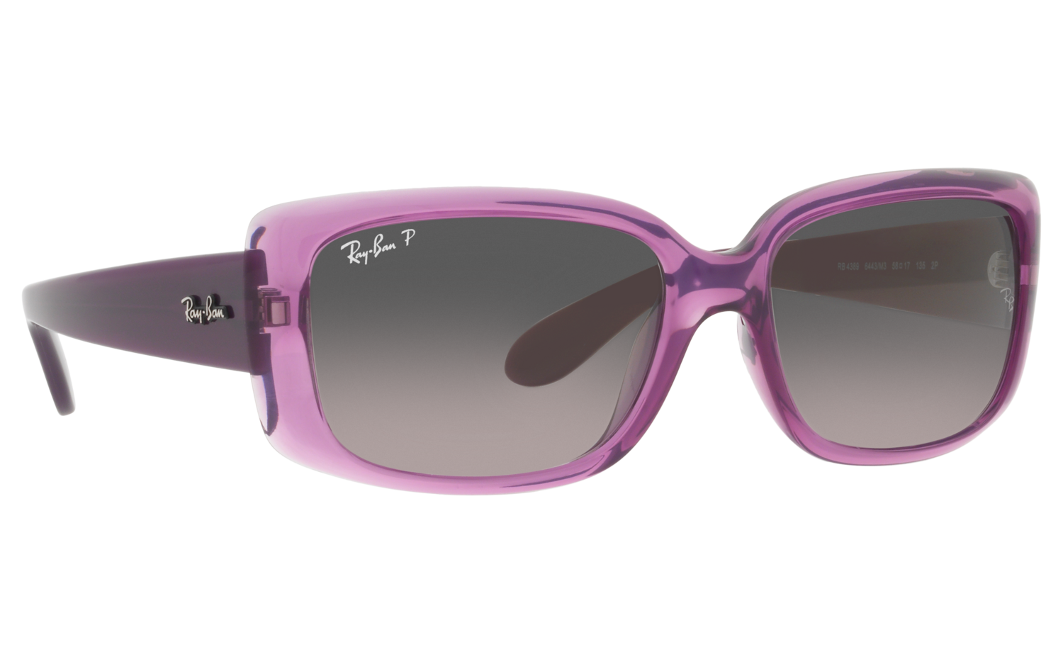 Ray-Ban RB4389 6443M3 55 Sunglasses | Shade Station