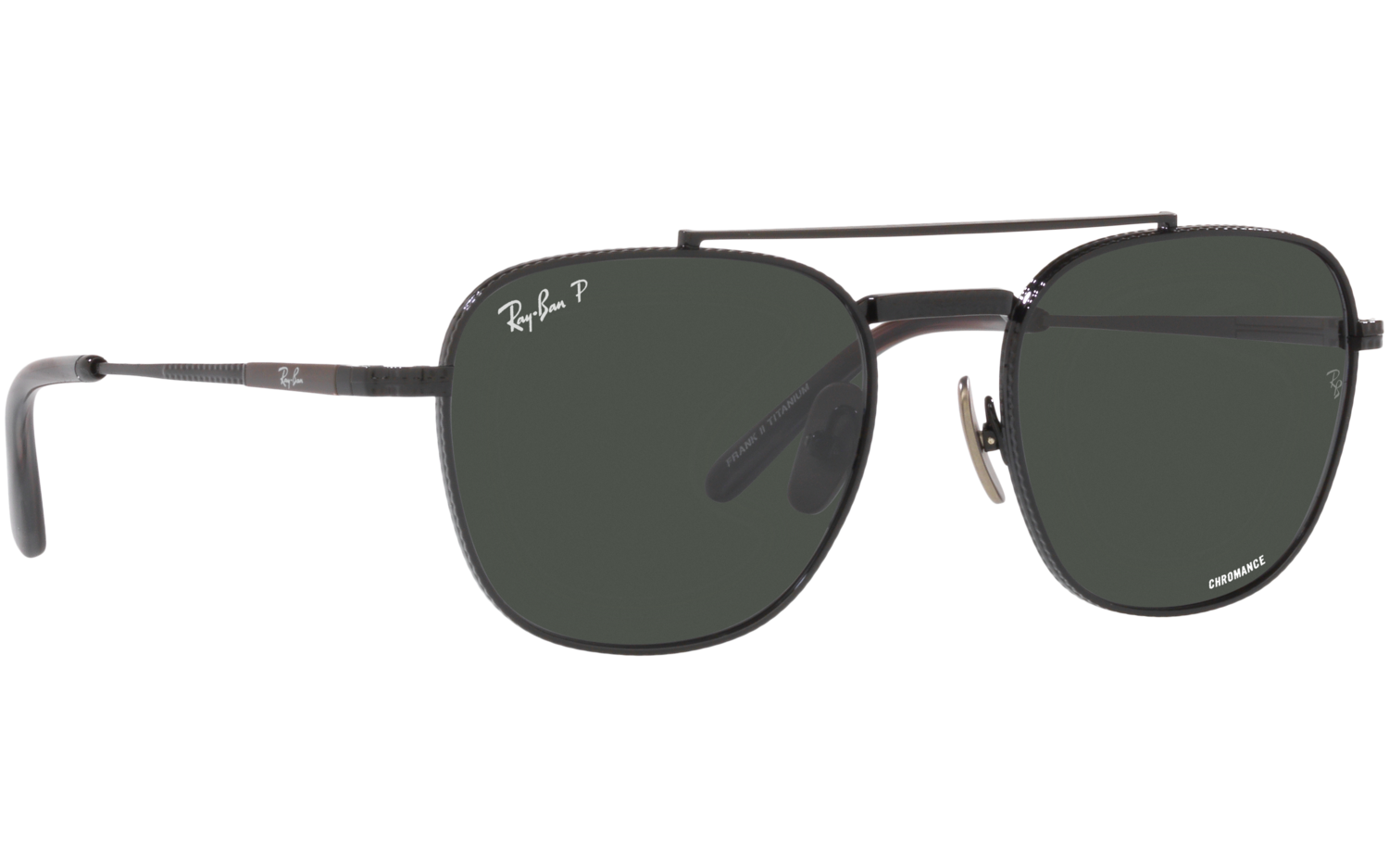 Ray-Ban Frank ii titanium RB8258 3141K8 51 Sunglasses | Shade Station