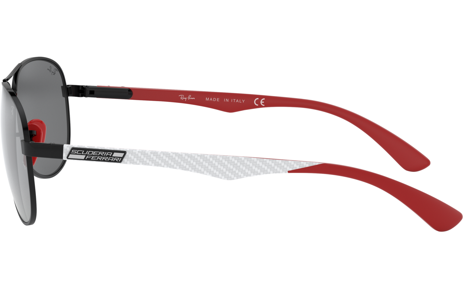 Ray-Ban for Scuderia Ferrari RB8313M F0096G 61 Sunglasses | Shade Station