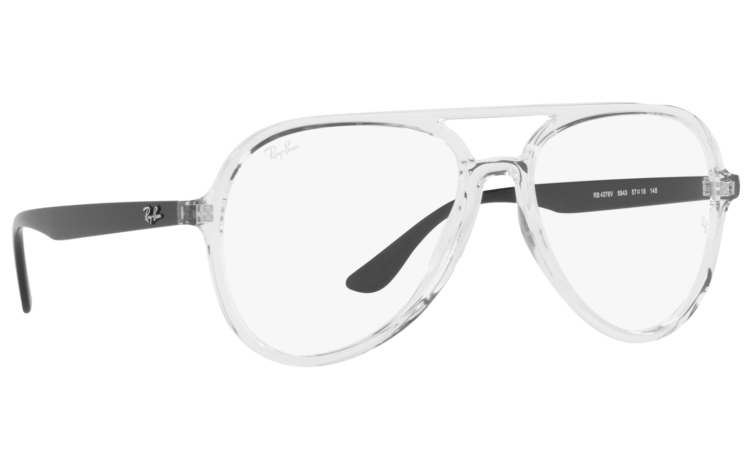 Ray-Ban RX4376V 5943 55 Prescription Glasses | Shade Station