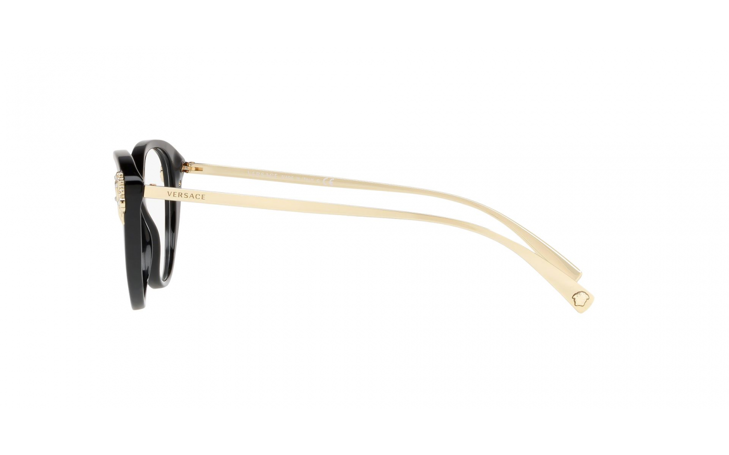 Versace VE3262B GB1 52 Prescription Glasses | Shade Station