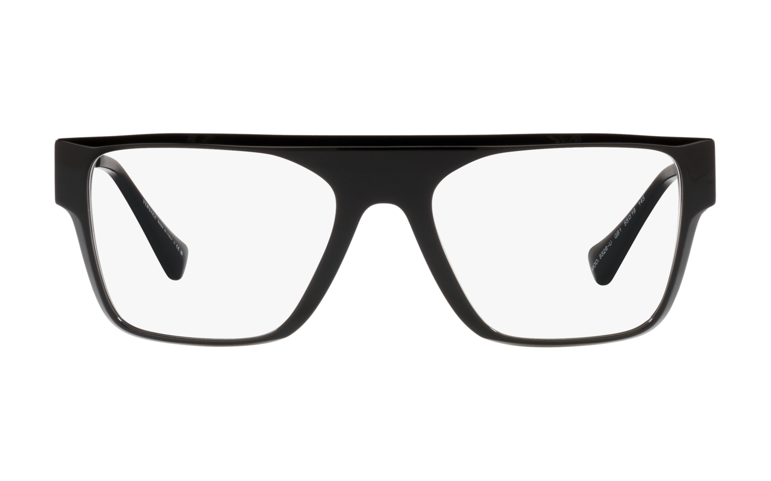 Versace VE3326U GB1 55 Prescription Glasses | Shade Station