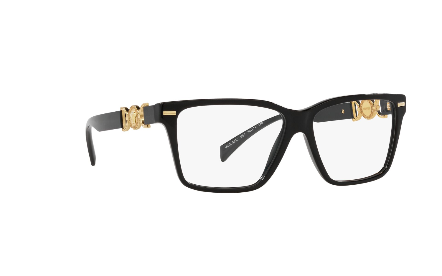 Versace VE3335 GB1 56 Prescription Glasses | Shade Station