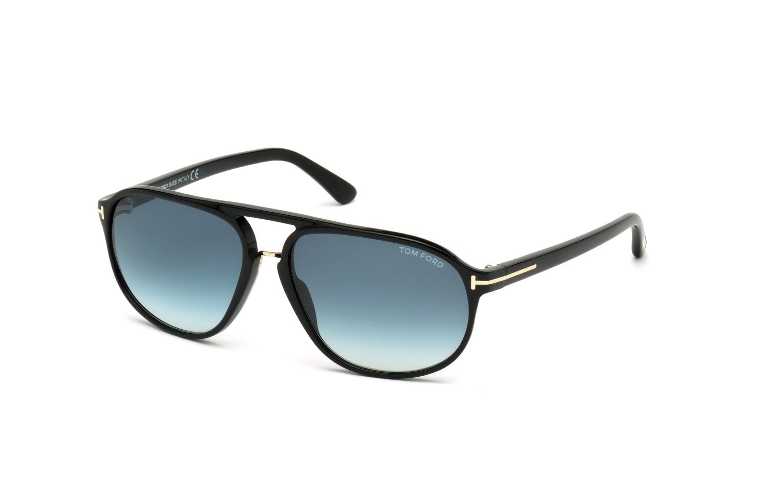 Tom Ford Jacob FT0447 01P 60 Sunglasses | Shade Station