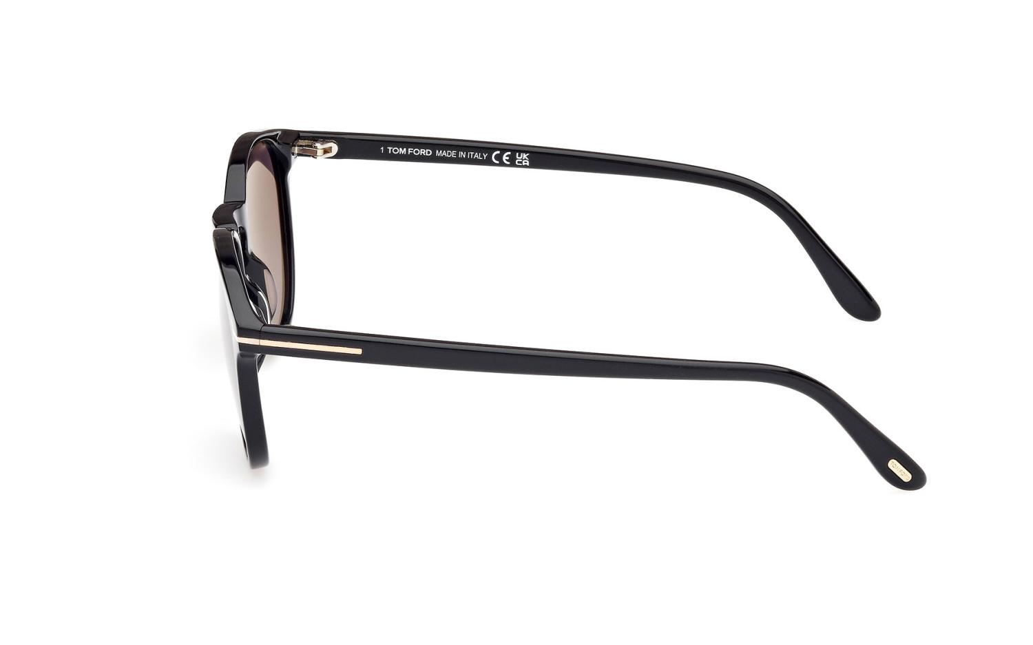 Tom Ford Lewis FT1097 01B 53 Sunglasses | Shade Station