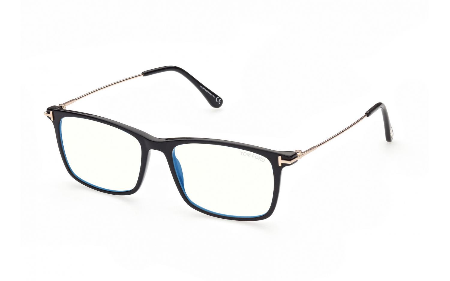 Tom Ford FT5758-B 001 56 Prescription Glasses | Shade Station