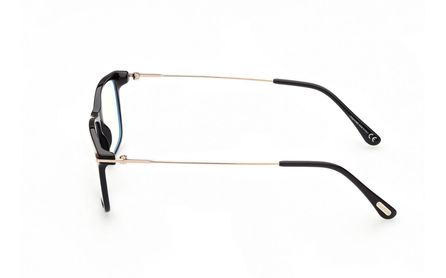Tom Ford FT5758-B 001 56 Prescription Glasses | Shade Station