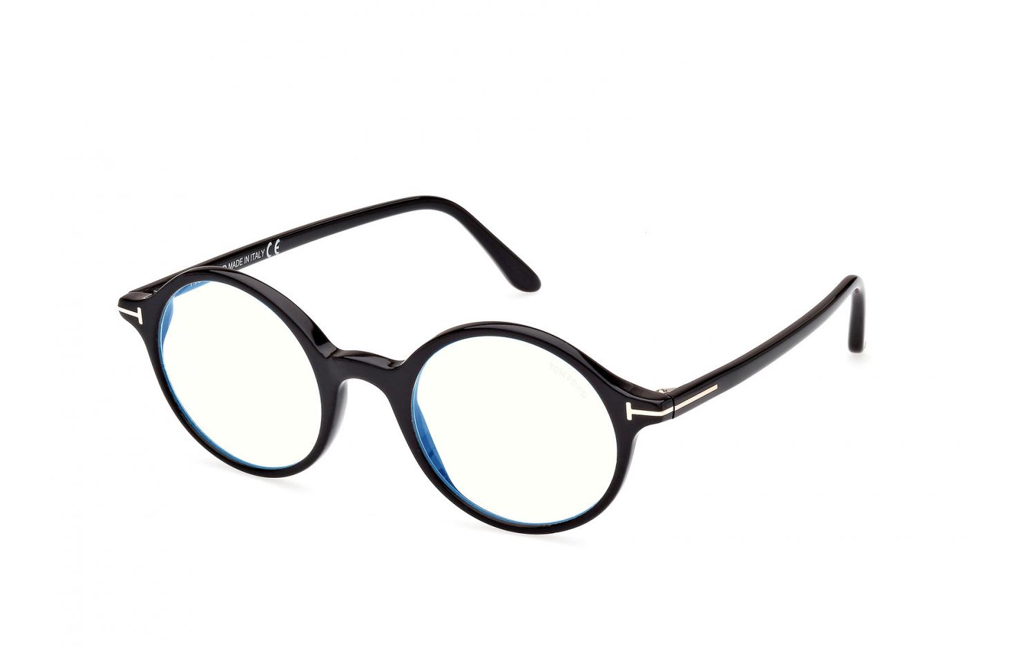 Tom Ford FT5834-B 001 47 Prescription Glasses | Shade Station
