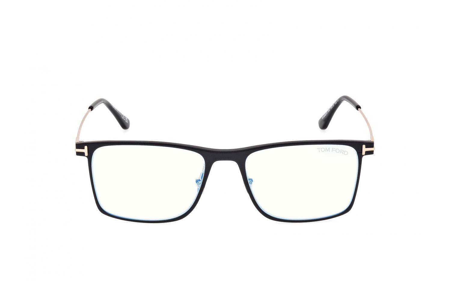 Tom Ford FT5865-B 002 55 Prescription Glasses | Shade Station