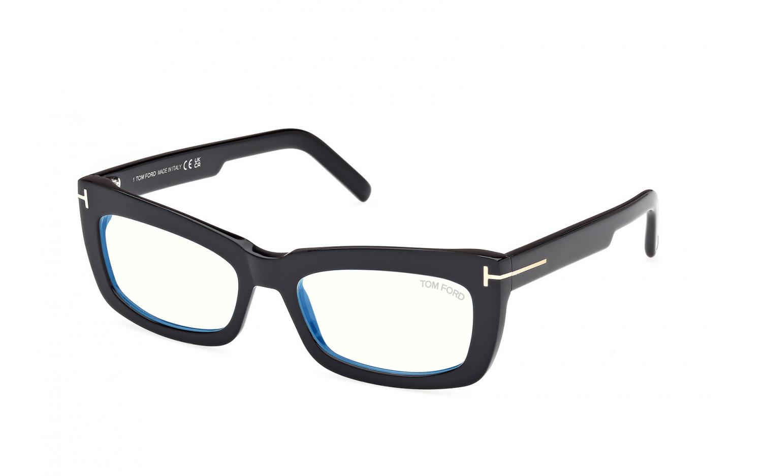 Tom Ford FT5966-B 001 55 Prescription Glasses | Shade Station
