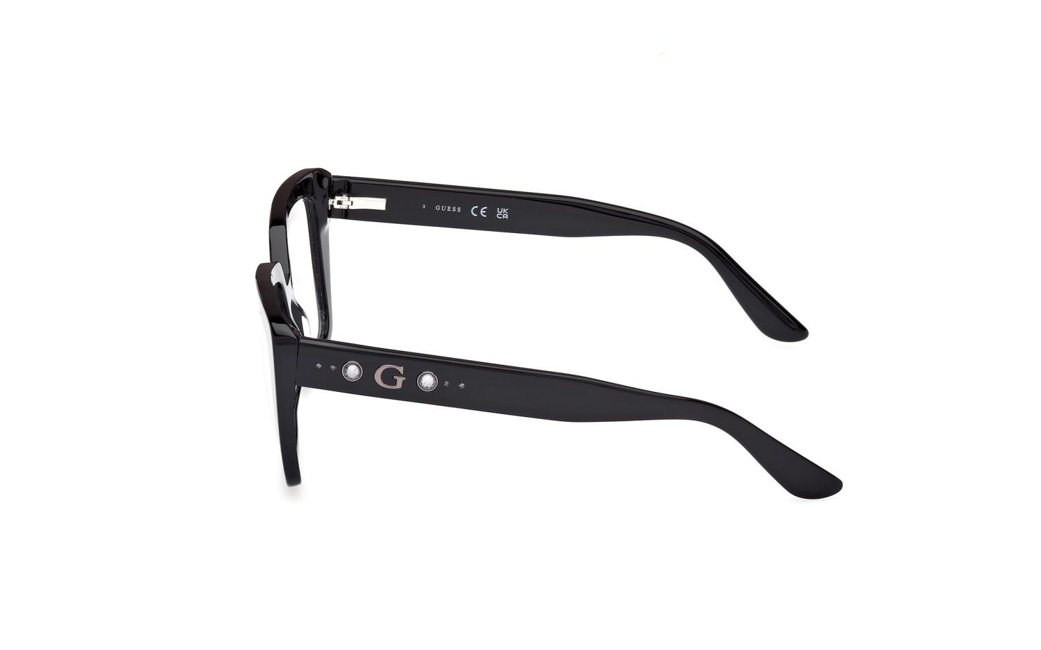 GUESS GU50174 001 54 Prescription Glasses | Shade Station