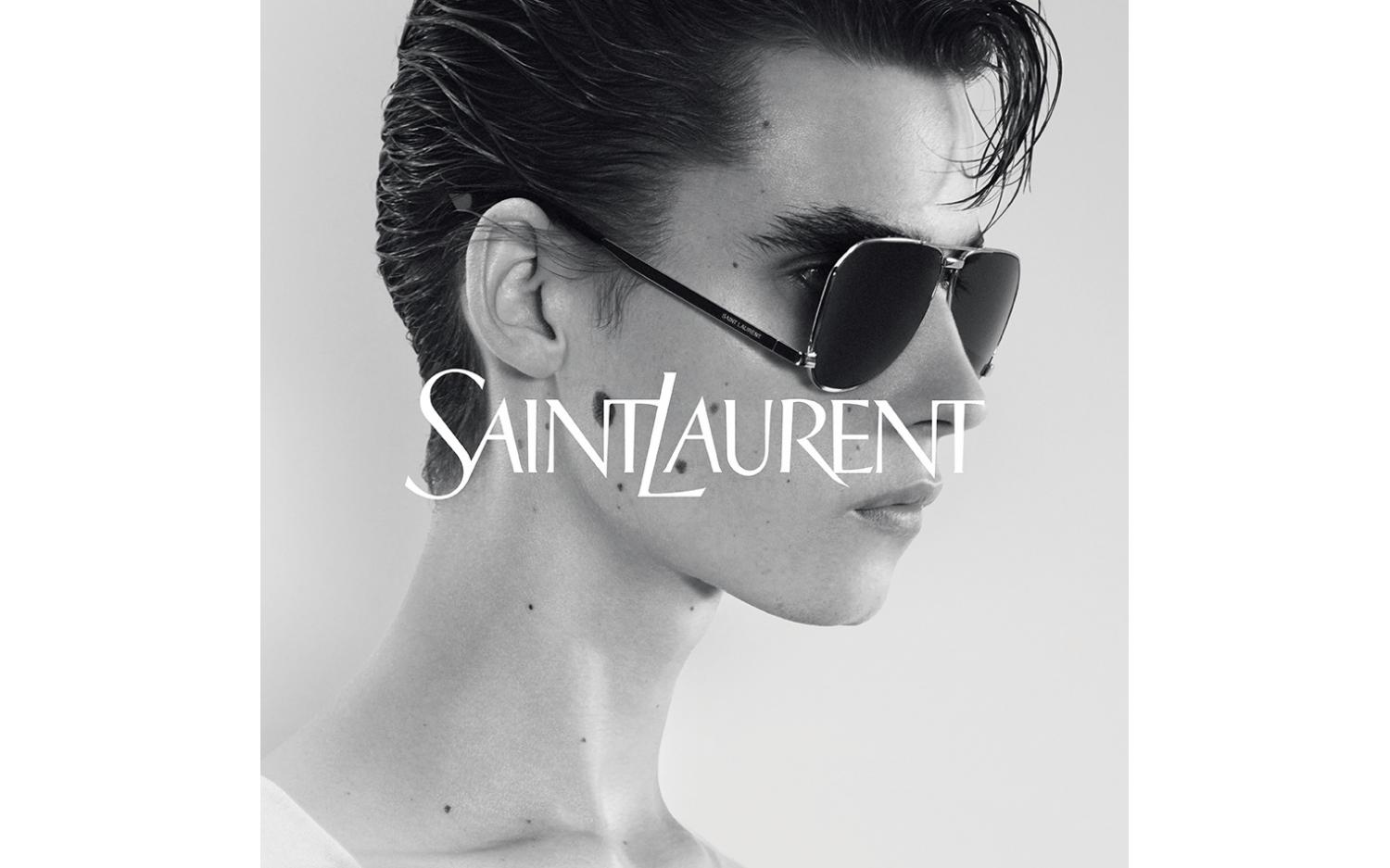 Saint Laurent SL 690 DUST 002 61 Sunglasses | Shade Station