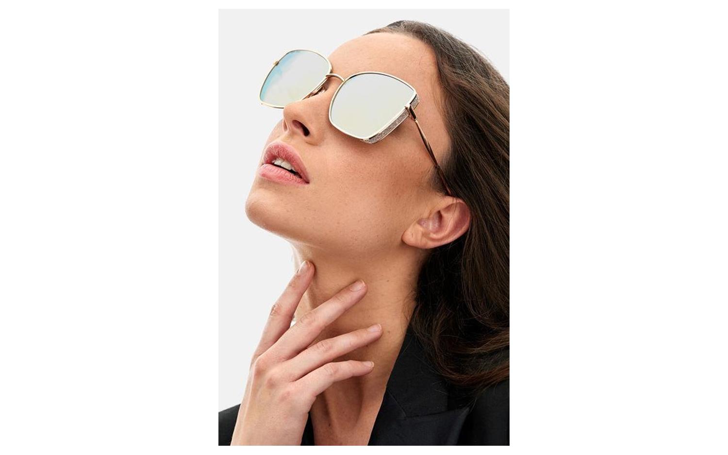 Jimmy Choo ALEXIS/S DDB SQ 59 Sunglasses | Shade Station