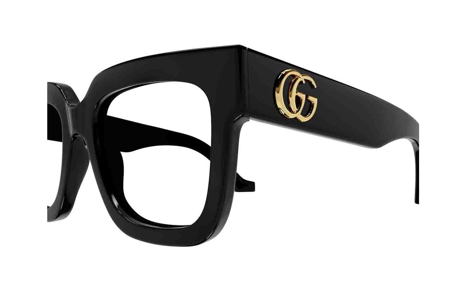Gucci GG1549O 001 52 Prescription Glasses | Shade Station