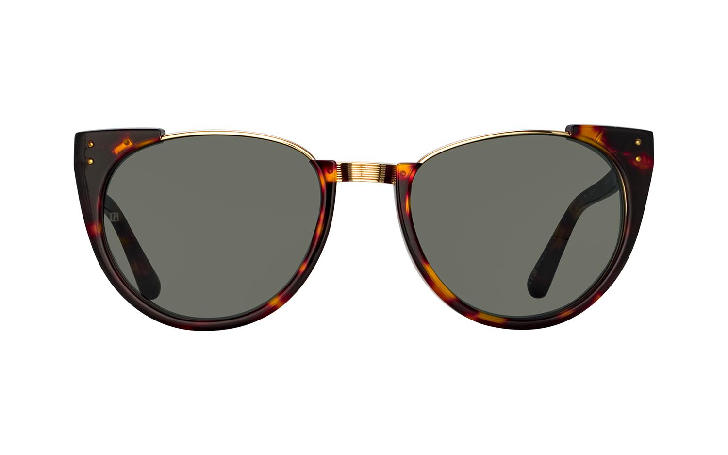 Linda Farrow Iris LFL136C57SUN Sunglasses | Shade Station