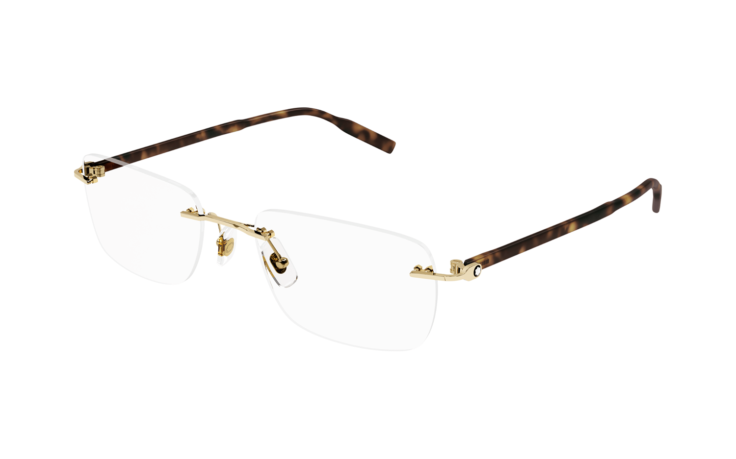 Montblanc MB0221O 011 55 Prescription Glasses | Shade Station