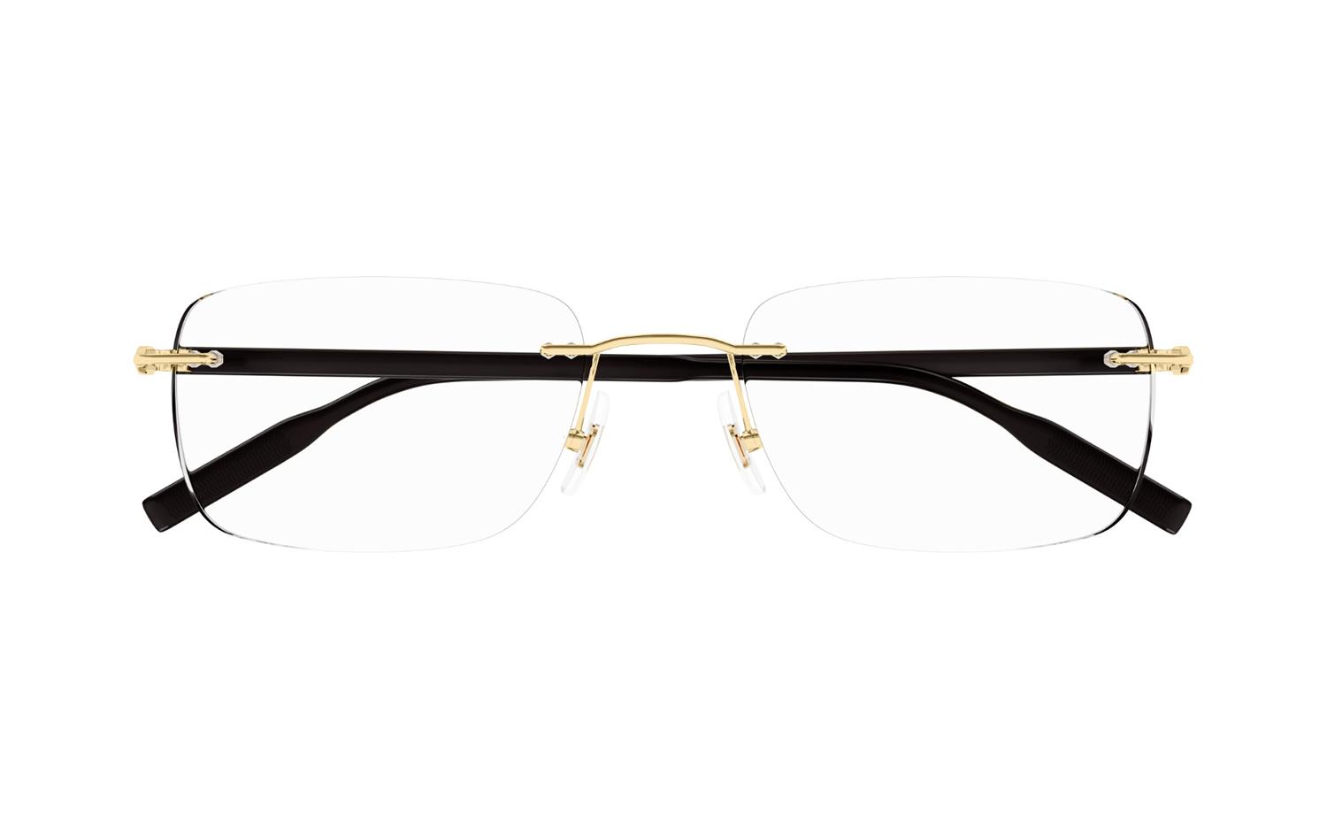Montblanc MB0221O 015 55 Prescription Glasses | Shade Station