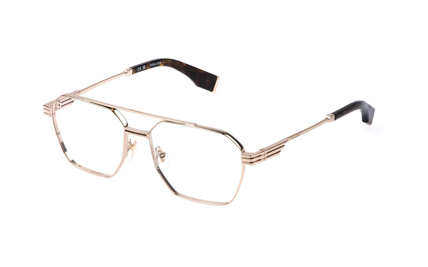 Police VPLQ76 0300 56 Prescription Glasses | Shade Station