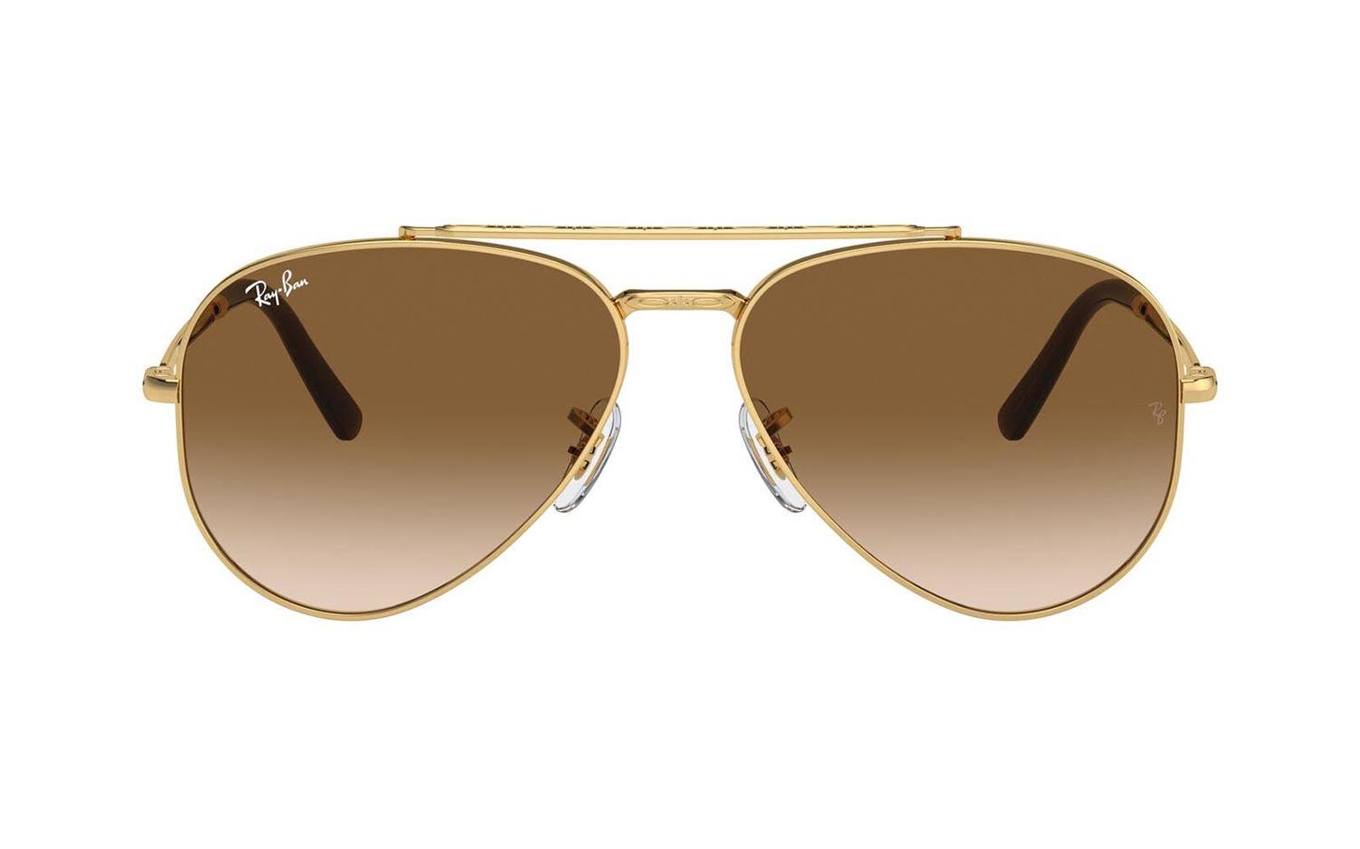 Ray-Ban New Aviator RB3625 001/51 62 Sunglasses | Shade Station