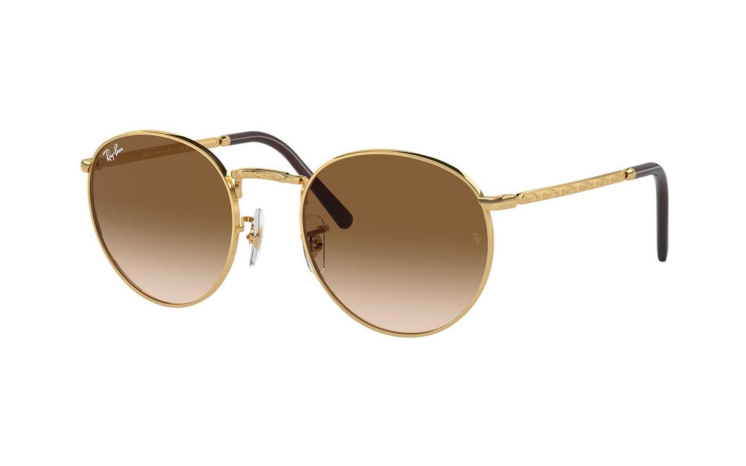 Ray-Ban New Round RB3637 001/51 53 Sunglasses | Shade Station