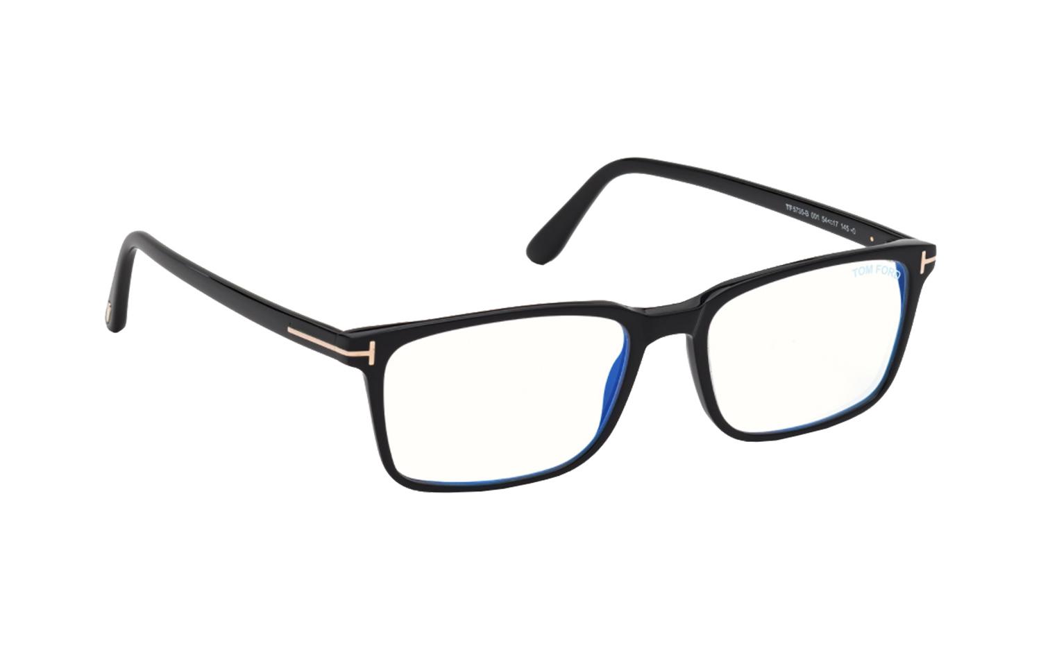 Tom Ford FT5735-B 001 54 Prescription Glasses | Shade Station