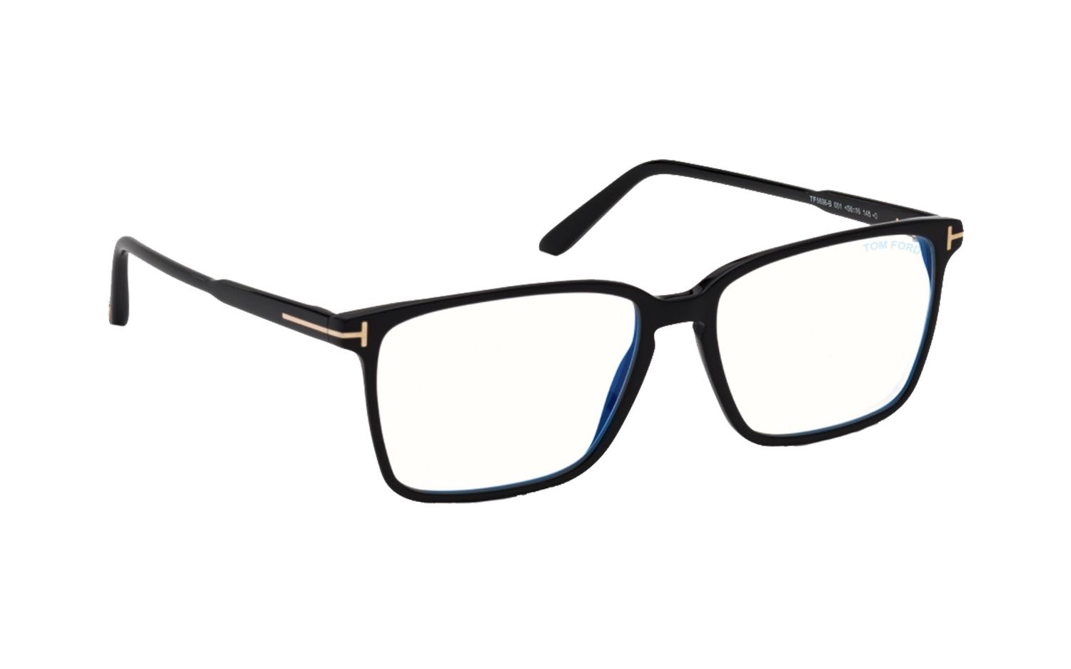 Tom Ford FT5696-B 001 56 Prescription Glasses | Shade Station