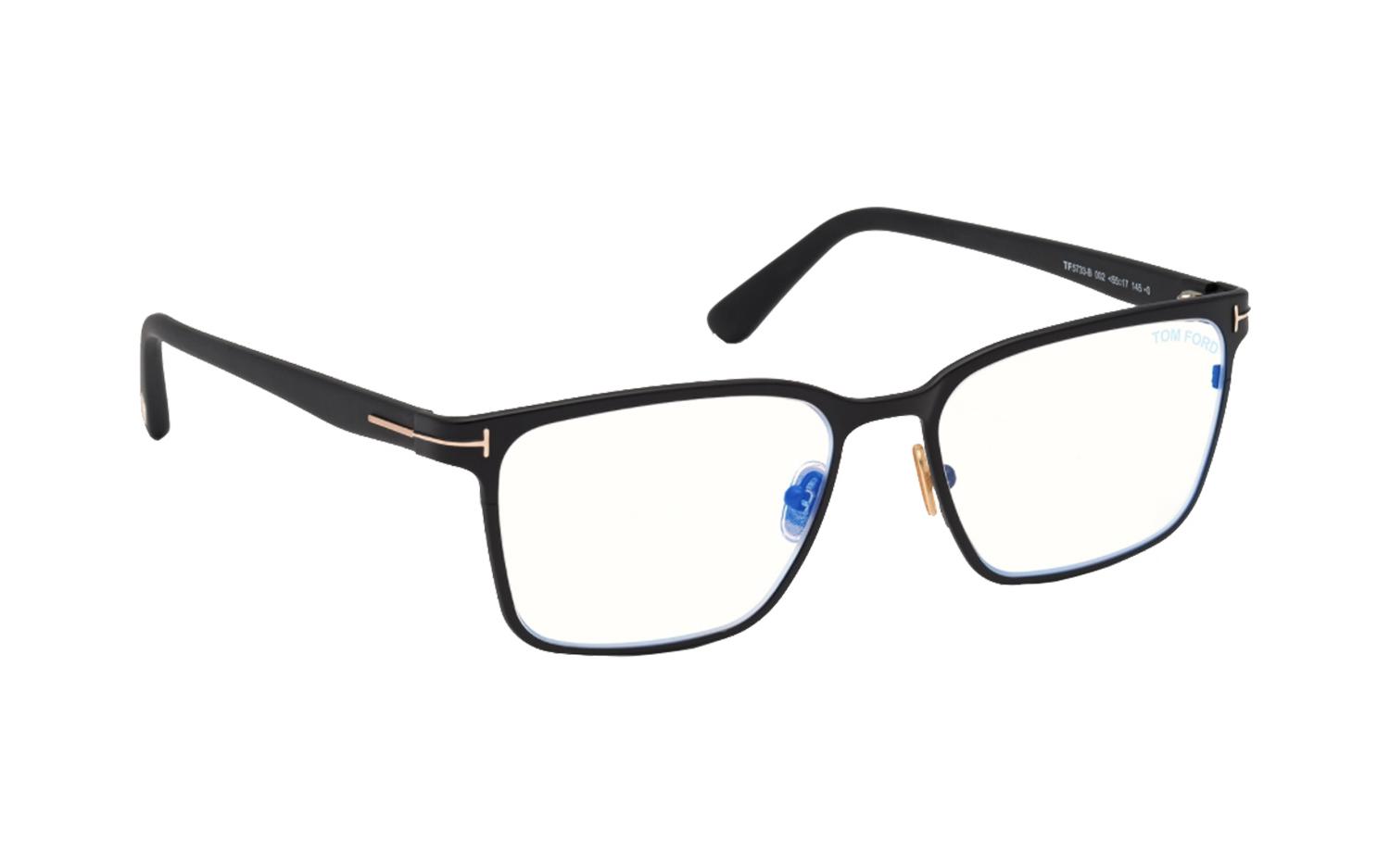 Tom Ford FT5733-B 002 55 Prescription Glasses | Shade Station